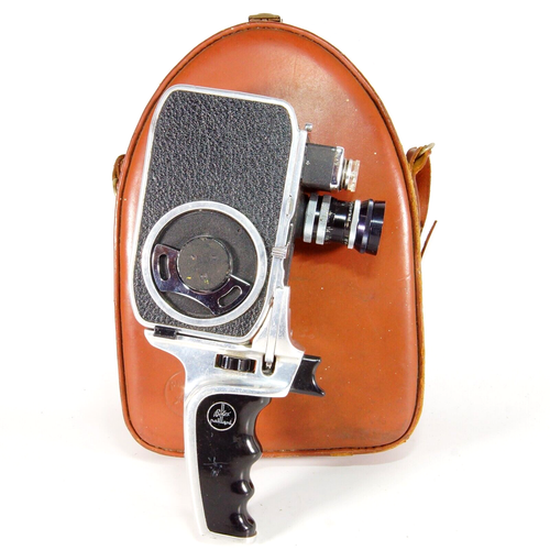 Paillard Bolex C8SL 8mm Movie Camera With 13mm Lens, Lens Hood + Manual ...