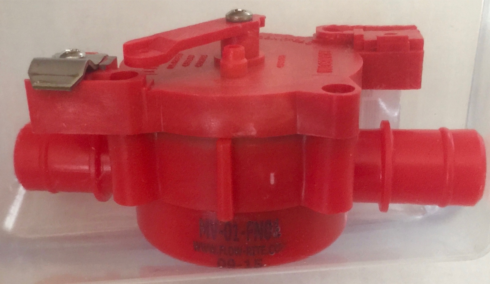 FLOW-RITE CONTROL VALVE, RED ARM, SYSTEM 1, OPEN / CLOSE, V1, 2000630 ...