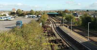 Photo 6x4 Railway line from Hildesheim Bridge Weston-super-Mare With ...