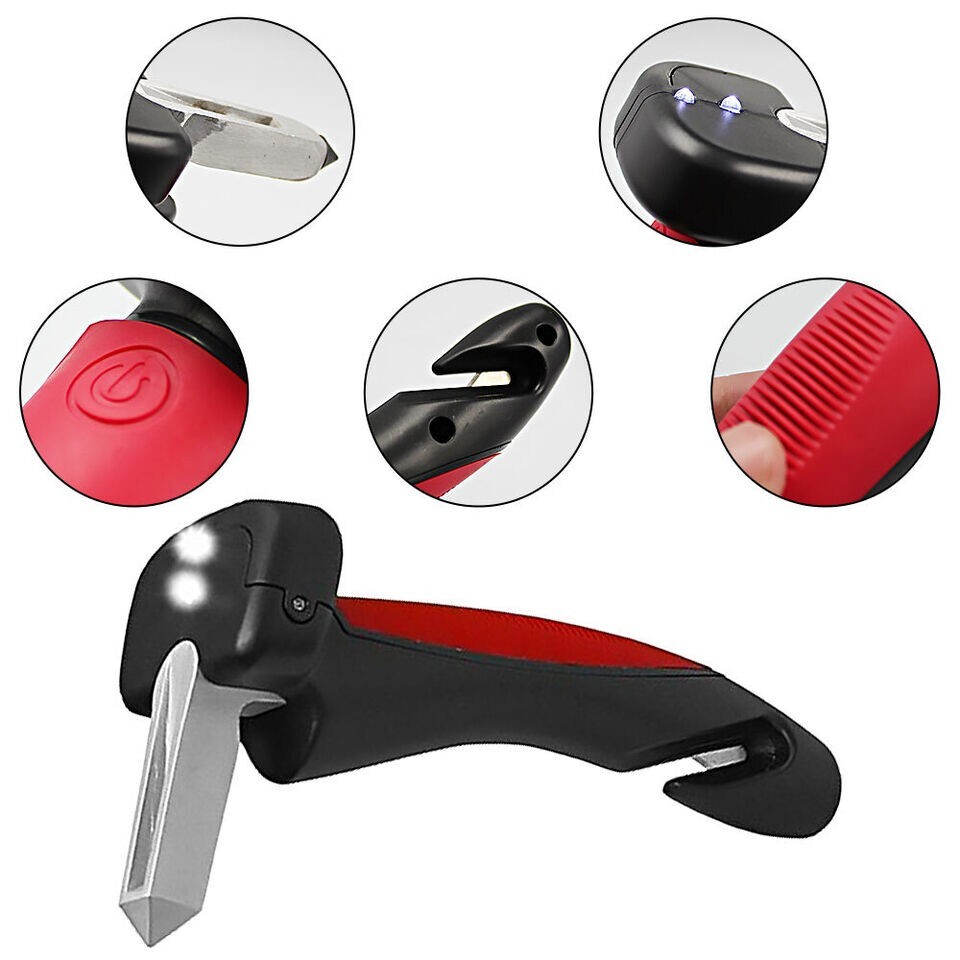 Car Door Handle Mobility Disability Aid Window Breaker Hammer Seat Belt ...