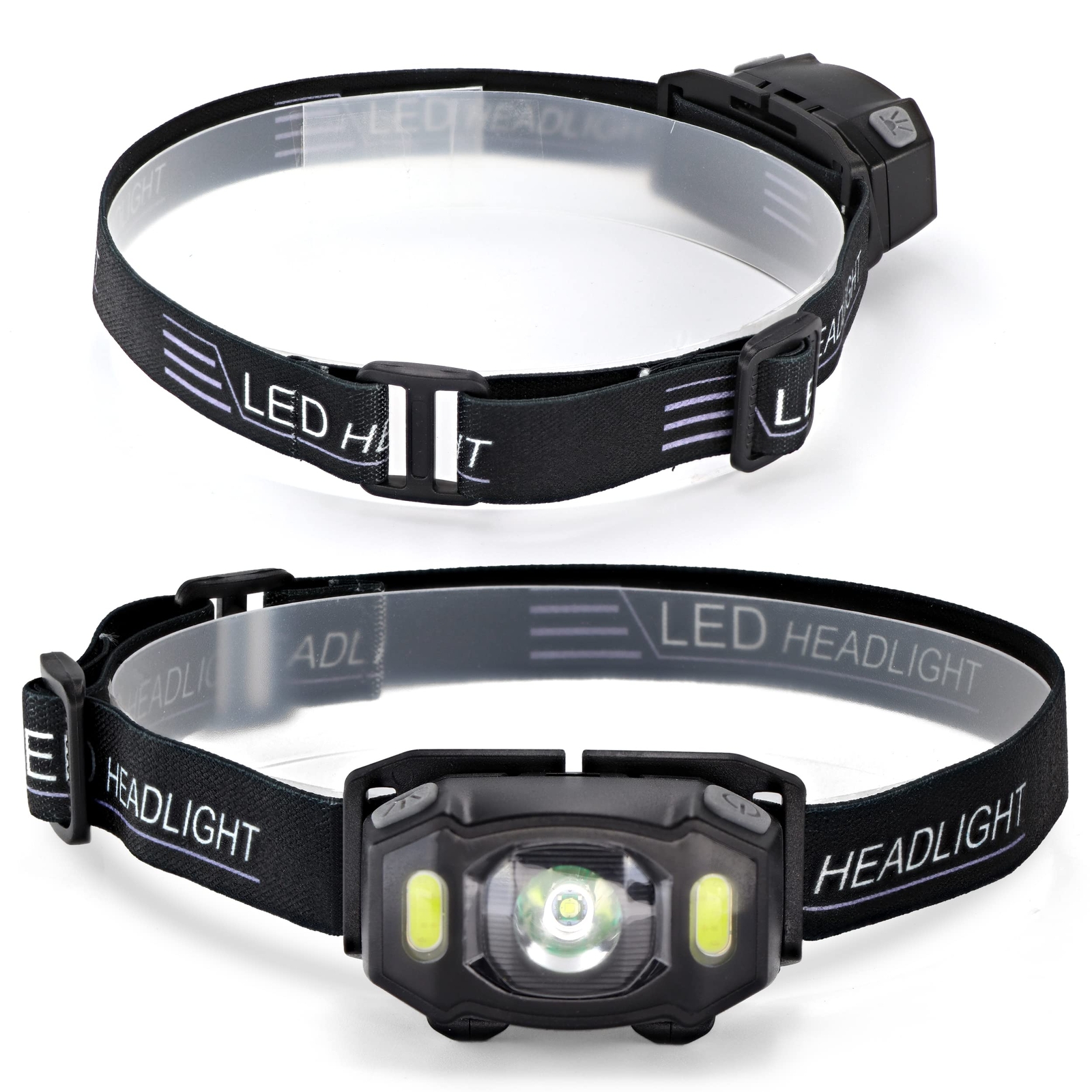 LED Headlamp Flashlight 1 Pack – 4 Modes Shockproof IPX4 Waterproof ...