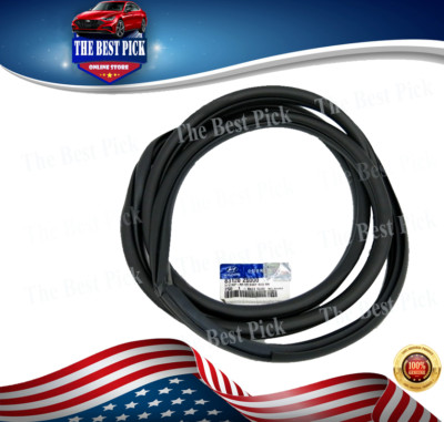 ⭐GENUINE⭐ Body Side-Door Rubber Weatherstrip Seal RR/RH 10-15 Tucson ...