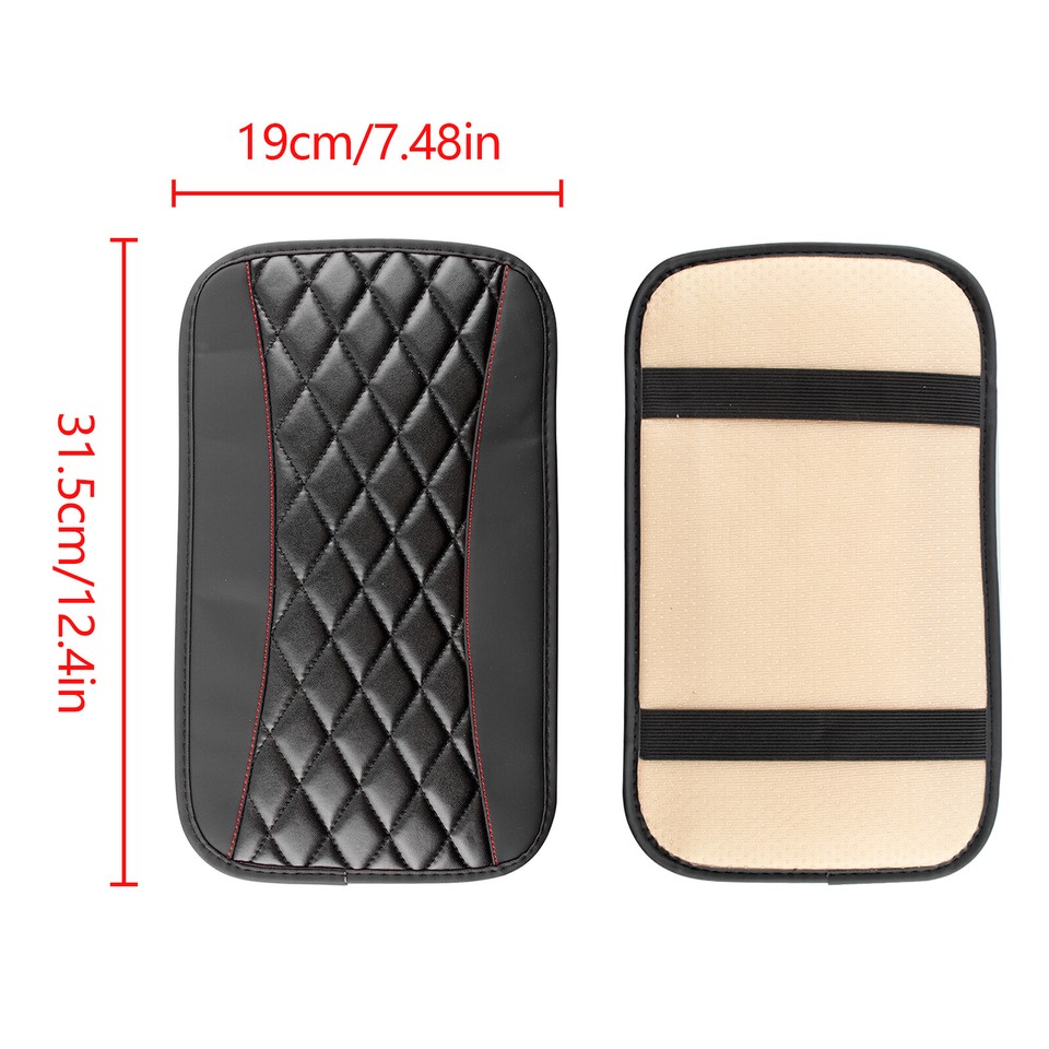 Car Armrest Cushion Cover Center Console Box Protector Pad Mat ...