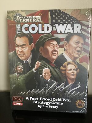 Quartermaster General: The Cold War Board Game PSC Games New & Sealed ...