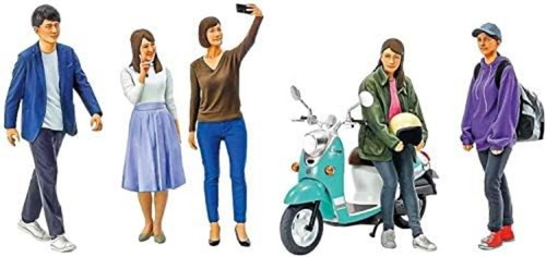 TAMIYA 1/24 Sports Car Series No.356 CAMPUS FRIENDS Set II Kit 24356 F ...