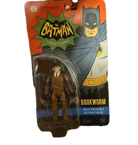 Funko Batman Classic TV Series 1966 Bookworm Action Figure 3.75 ...