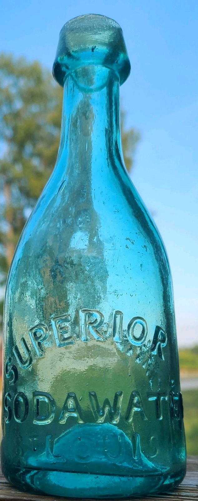 ST. LOUIS MO 1850 Era, Taper Top PONTIL Soda, TIMMERMANN, SUPERIOR SODA ...