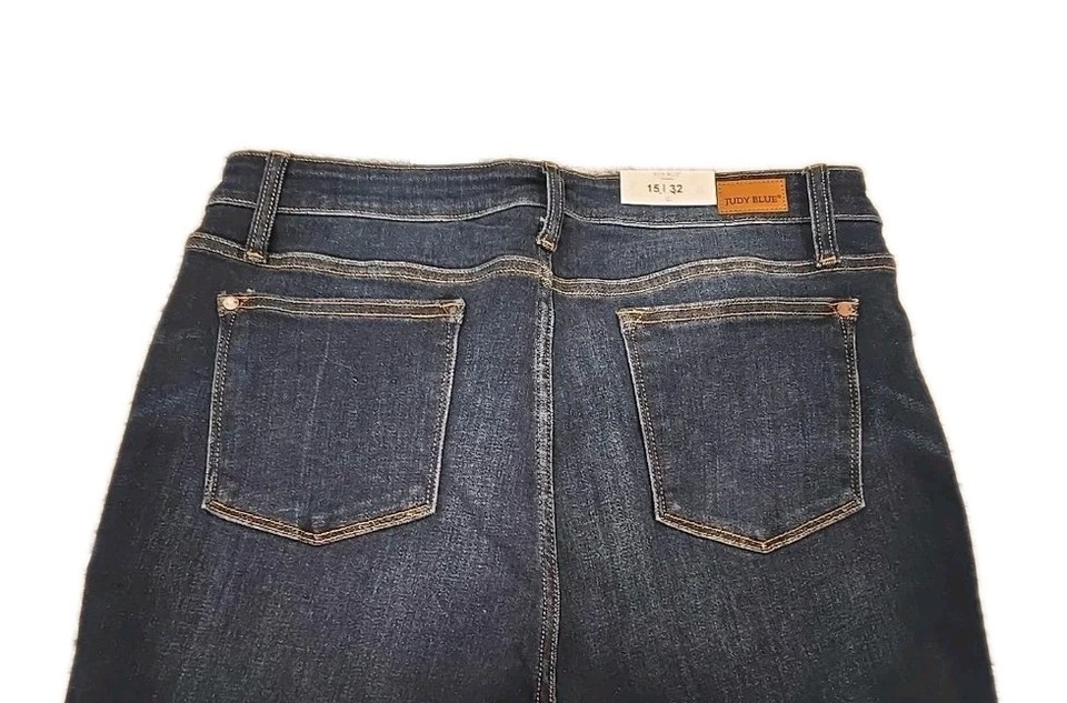 Judy Blue Jeans Women's 15/32 Blue Skinny Fit High Rise Dark Wash ...