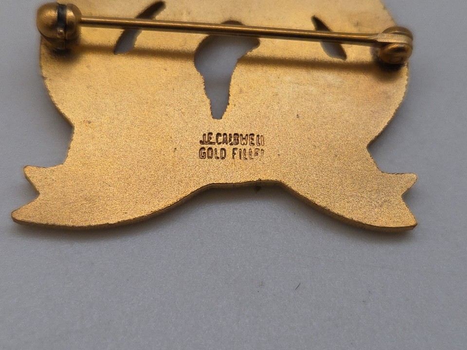 Daughters of the American Revolution Pin GF Utah DAR Centennial 1897 ...