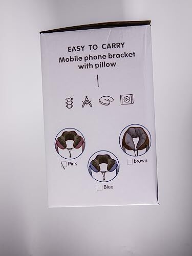 U Shaped Neck Pillow Lazy Phone Holder with Flexible Gooseneck Arm | eBay