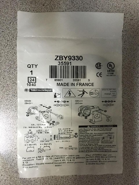 Telemecanique ZBY9330 Industrial Control System for sale online | eBay