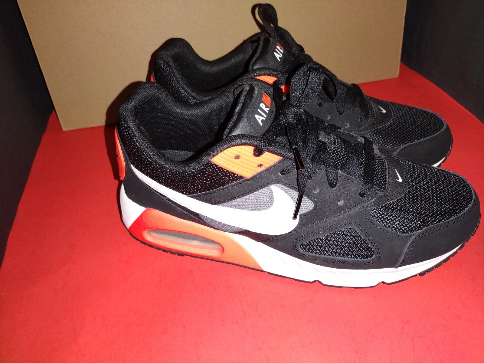 Nike Air Max IVO Black Infrared Shoes Men's Size 8 58… - Gem