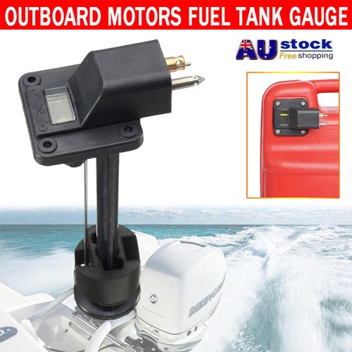 Boat Fuel Tank Connector with Fuel Meter for Outboard Motors and Marine ...