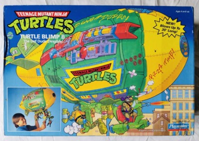 Teenage Mutant Ninja Turtles Turtle Blimp II 1991 NIB RARE | eBay