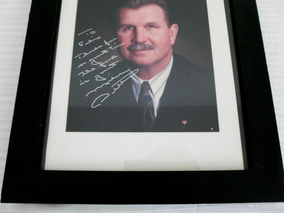 Mike Ditka Chicago Bears Autographed Signed 8x10 Framed Photo | eBay