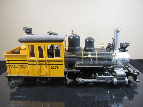 LGB 20252 Forney Steam Locomotive #25 Lake George & Boulder w/ Sound ...