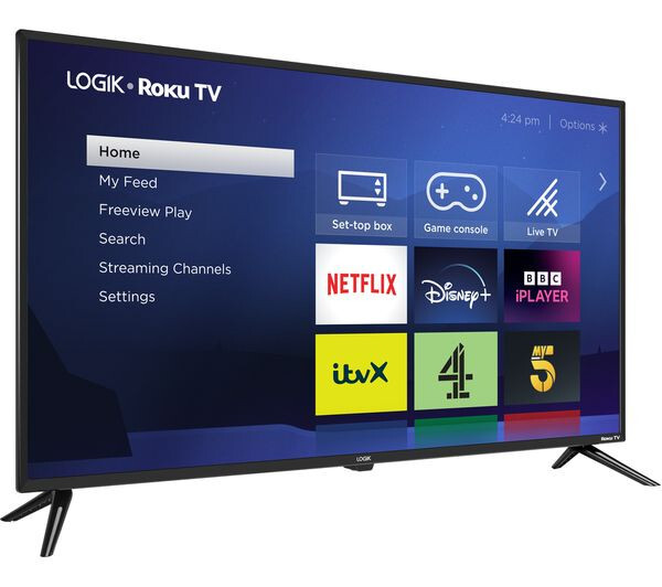 LOGIK L40RFE23 ROKU TV 40” SMART HDR10 FULL HD LED TV FREEVIEW HD PLAY ...