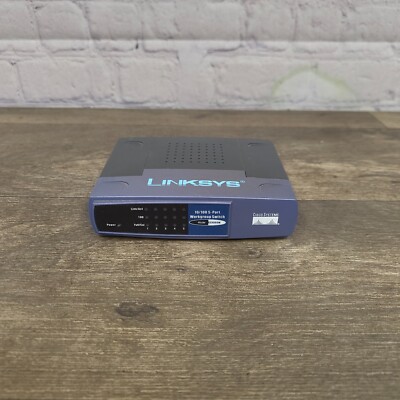 Linksys 5 Port Workgroup Switch EZXS55W - Cisco Systems | eBay UK