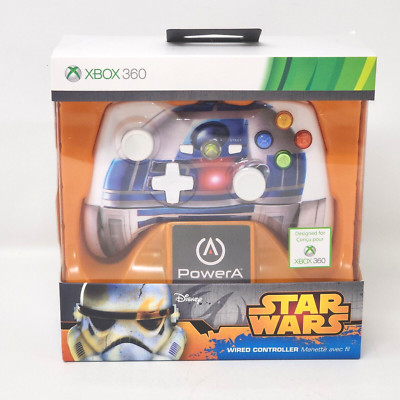 PowerA Xbox 360 Star Wars R2-D2 Sealed Wired Controller Rebels Brand ...