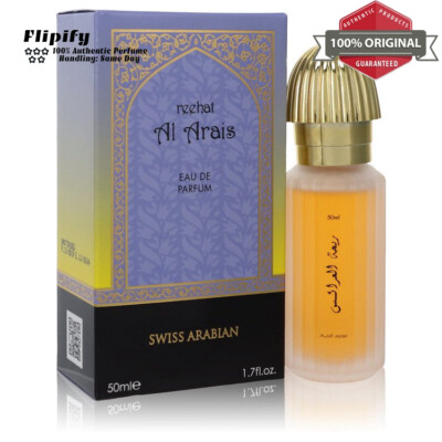 Swiss Arabian Reehat Al Arais Cologne 1.7 oz EDP Spray for Men by Swiss ...