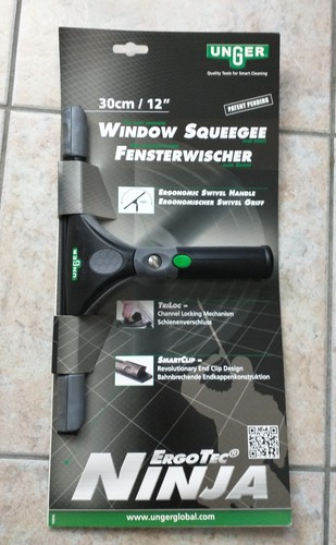 Unger ErgoTec® Ninja 12" Window Squeegee CLEARANCE! | eBay