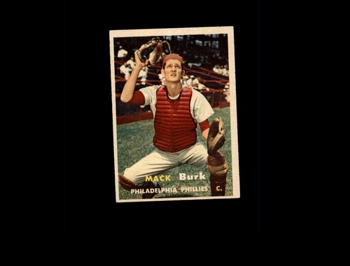 1957 Topps 91 Mack Burk RC EX #D1,181841 | eBay