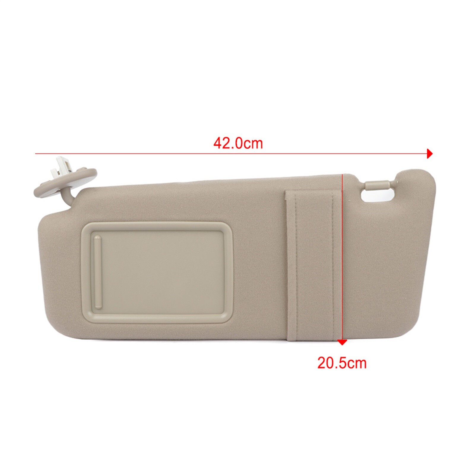 2009-2016 Toyota Venza Left Driver Side Ivory Beige Tan Car Sun Visor ...