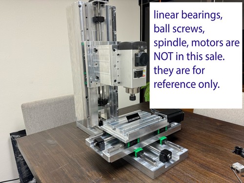 New DYI Desktop CNC Mini Mill Kit Frame Only, machined in USA ...
