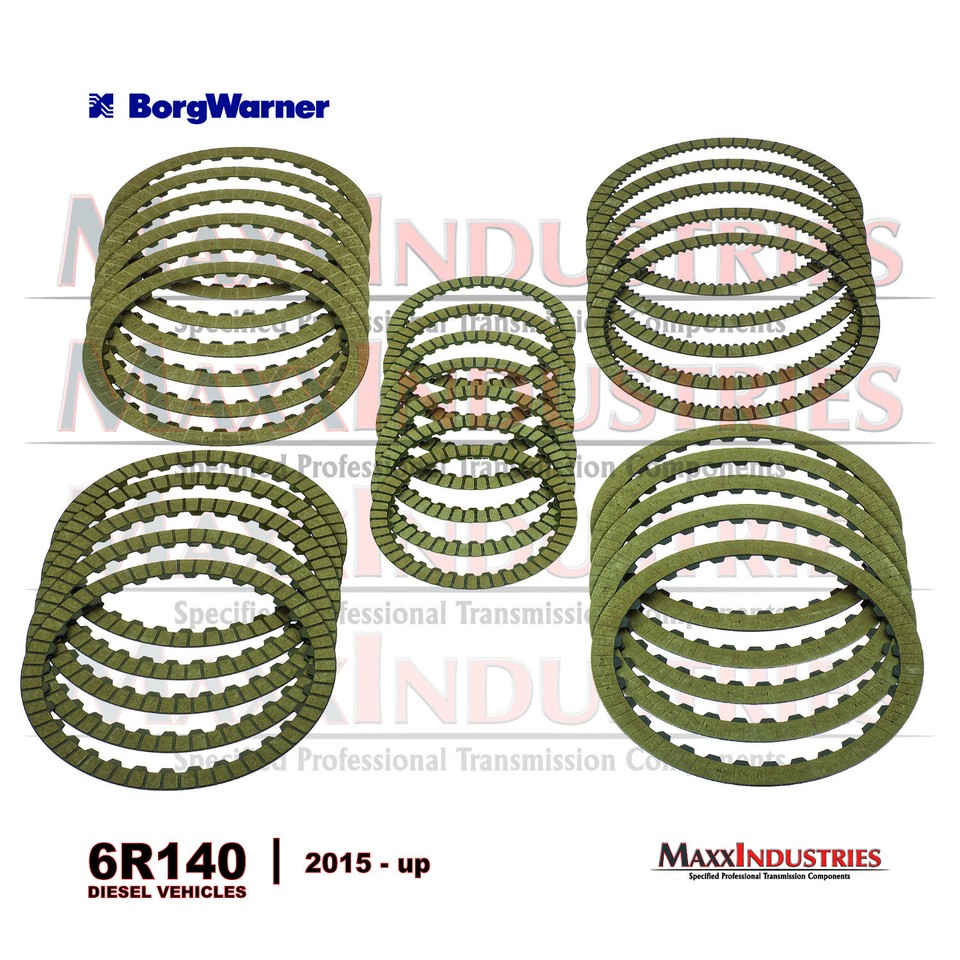 6R140 Transmission Friction Clutch Kit High Energy 2015-up - Diesel ...
