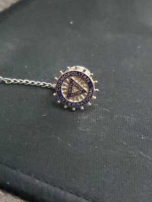 Vintage Cosmopolitan International Pin Marked on Front Unity Service ...