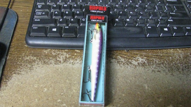 Rapala Original Floating Minnow F13 Lure Purpledescent for sale online ...