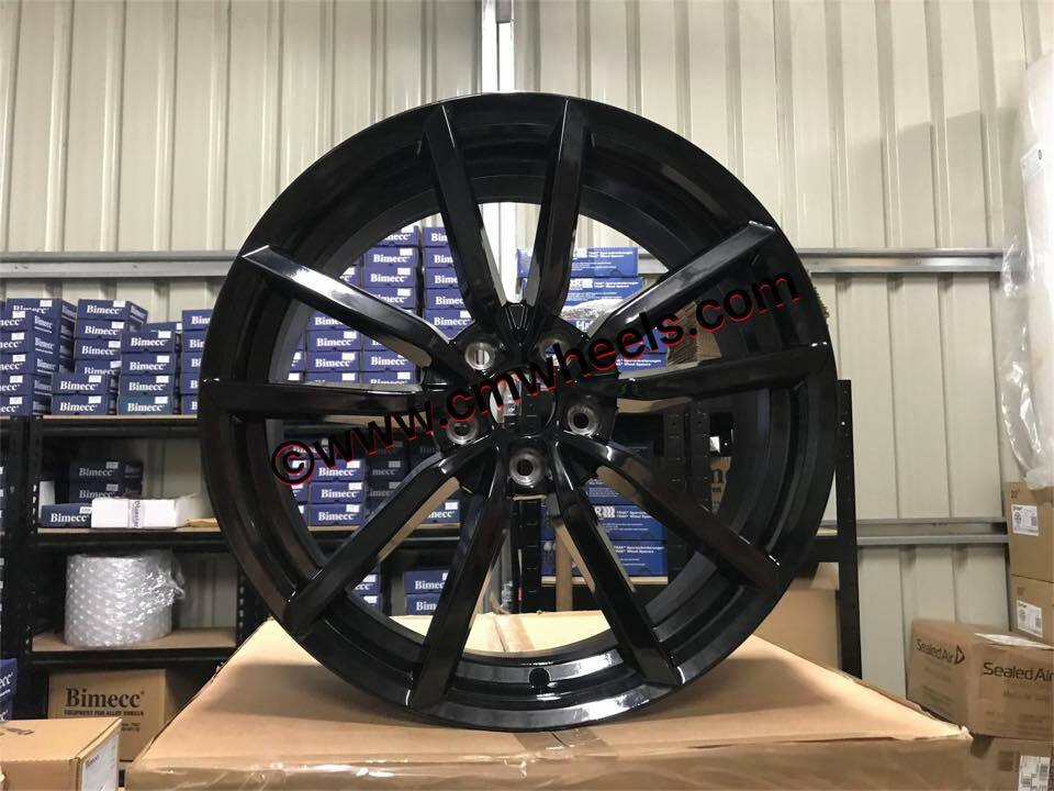 19" Golf R Pretoria Style Alloy Wheels - Gloss Black - VW Golf MK5 MK6 ...