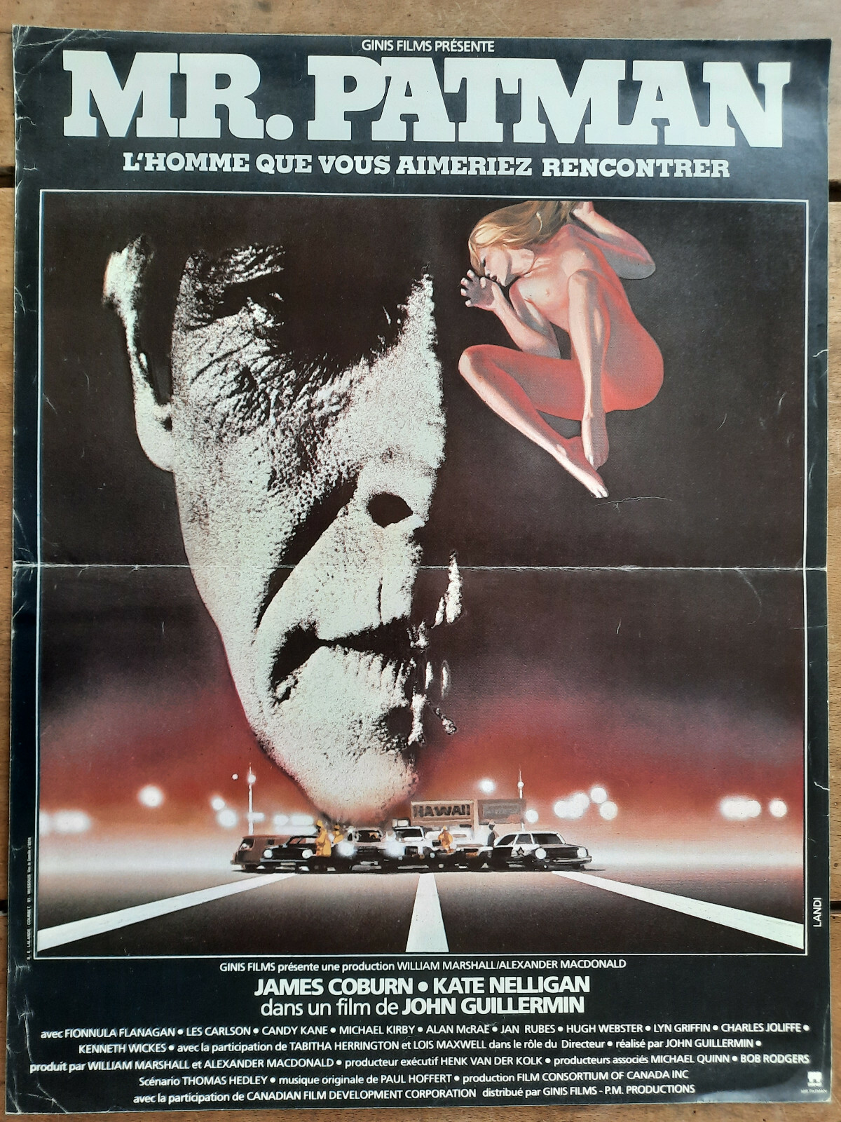 Poster Mr.Patman John Guillermin James Coburn Kate Nelligan 40x60cm ...