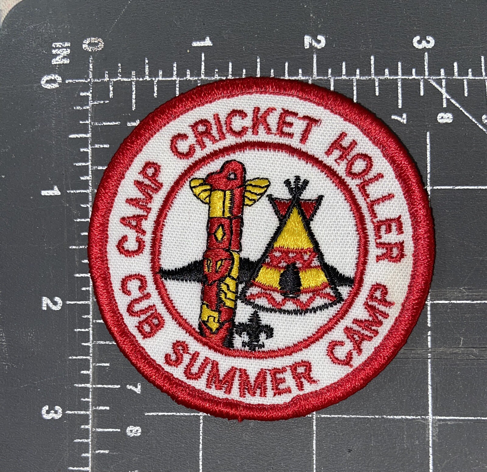 Cub Summer Camp Cricket Holler Patch BSA Boy Scouts Miami Valley ...