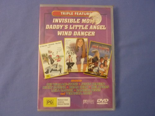 Invisible Mom 2 / Daddy's Little Angel / Wind Dancer DVD Triple R0 New ...