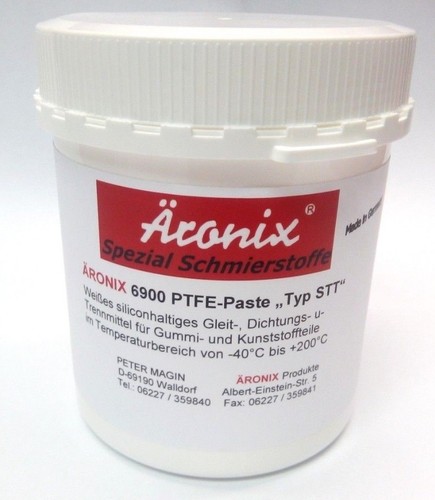 (105€/Kg) 500g Äronix PTFE Paste 6900 STT Spezial Fett Gummi Kunststoff ...