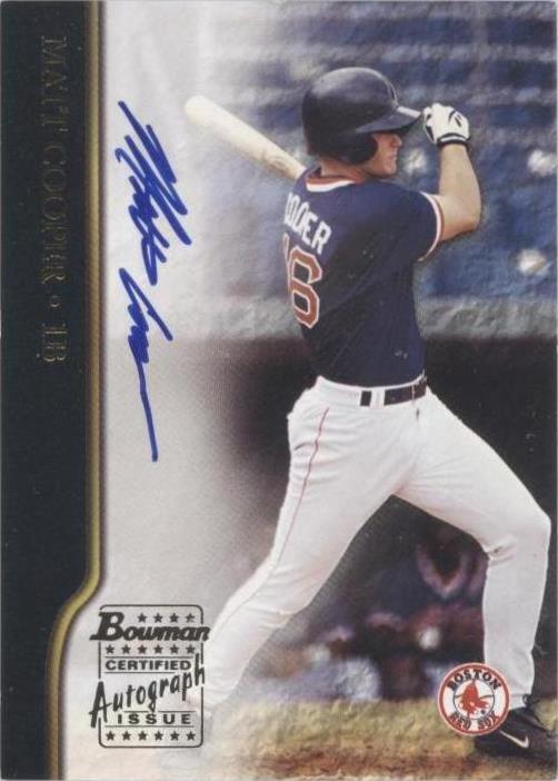 2002 Bowman - Autographs Matt Cooper #BA-MC (AU) for sale online | eBay
