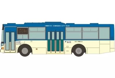 Scala N 1/150 Kawasaki City Bus Mitsubishi Fuso Aero Star Bus ...