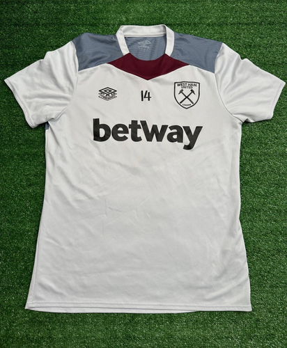 West Ham United FC Umbro 2024 Training T-Shirt | Mens Adult Large ...