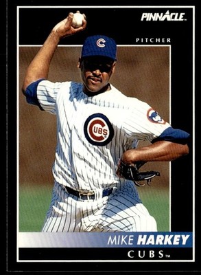 1992 Pinnacle Mike Harkey Chicago Cubs #197 | eBay