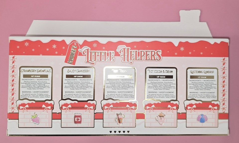 Plouise Santa's Little Helpers Keychain Lip Balm Set 5 X Balms ...