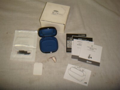WIDEX MRR2D MOMENT 220 mRIC R SINGLE HEARING AID WITH CASE & ACCESSORIES -LOOK! | eBay
