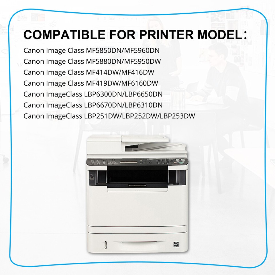4PK Toner Compatible for Canon 119 imageClass MF6160dw MF414dw MF5950dw ...