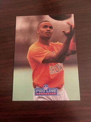 1991 NFL Pro Line Portraits Reggie Langhorne #5 Cleveland Browns NM ...