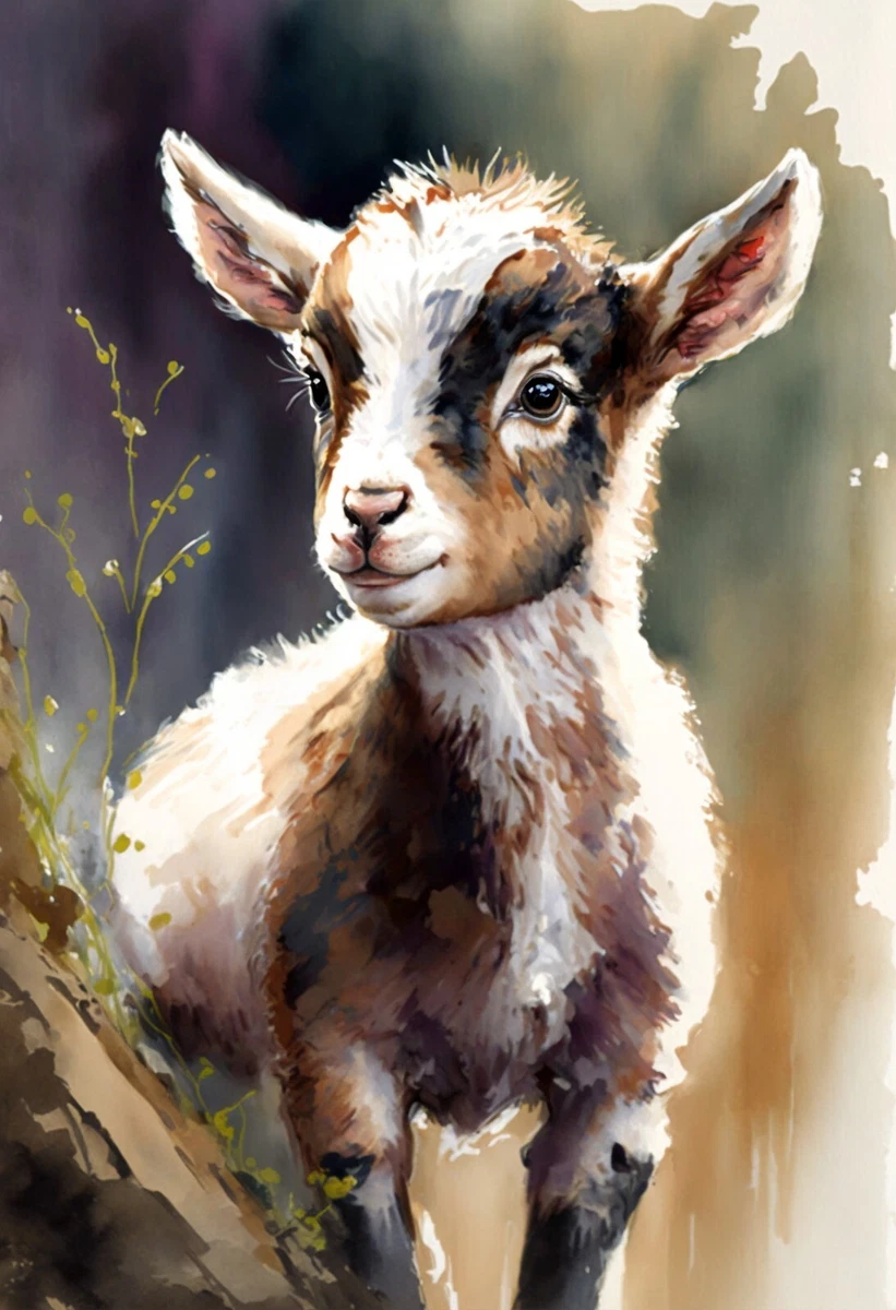 Cute Goat Art