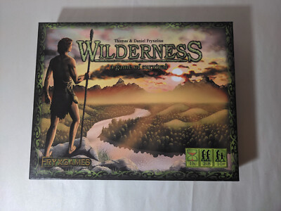 Wilderness Survival Board Game by Fryxgames COMPLETE Fryxelius | eBay