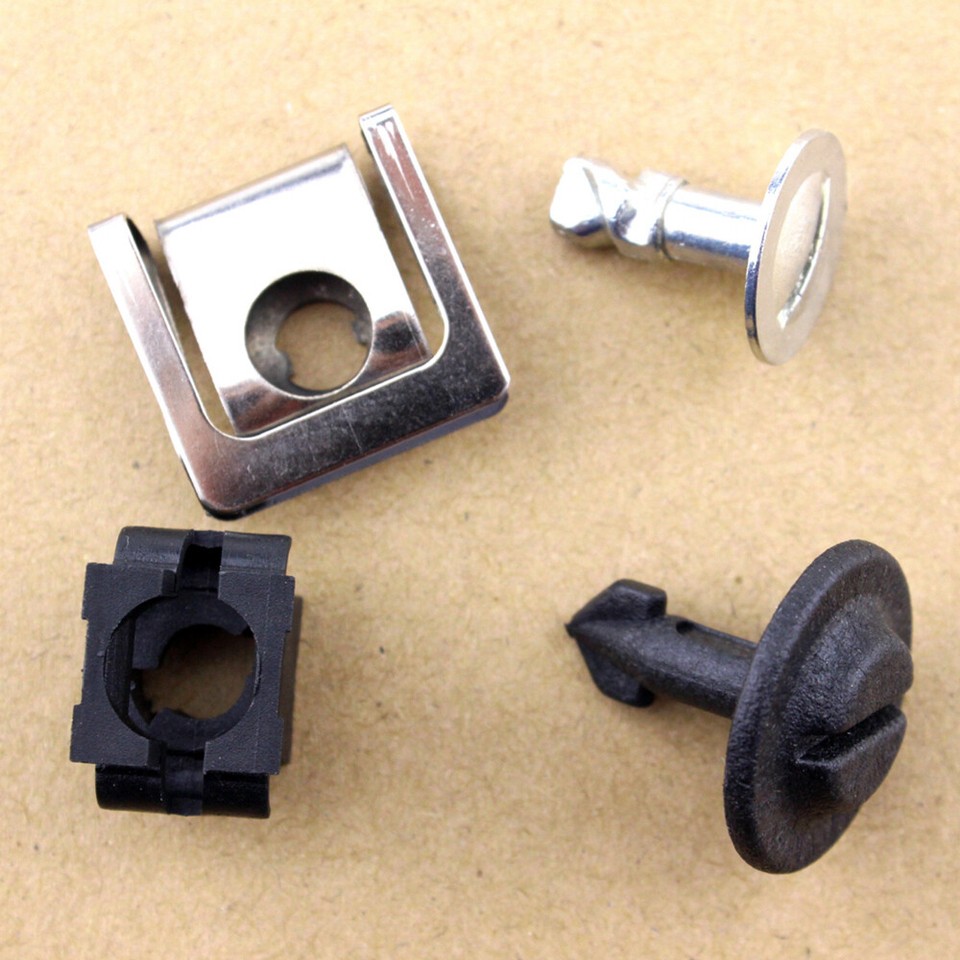 Car Underbody Shield Clips Fastener Kit for Audi VW Engine Undertray ...