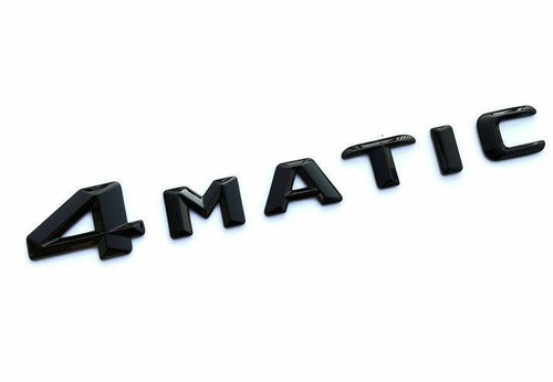4 MATIC Auto Schwarz Emblem Schriftzug Badge Kofferraum C-Klasse S ...
