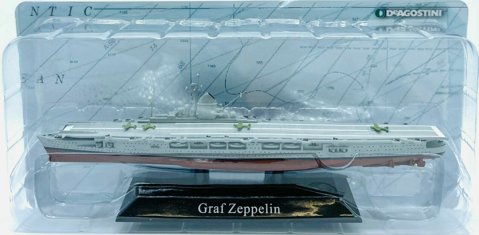 Ships For War -graf Zeppelin - DeAgostini 1:1250 Die Cast Metal Plastic ...