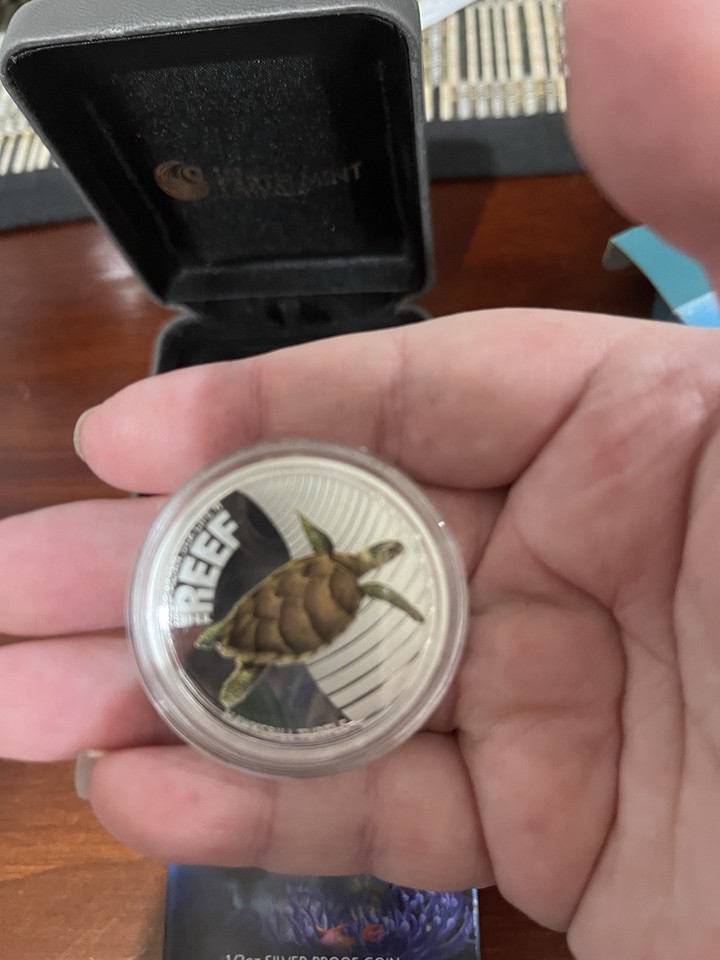 Hawksbill Turtle Coin The Reef | eBay Australia